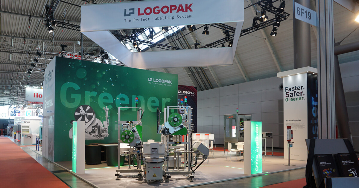 Landing Page LogiMAT 2023 - Logopak - The Perfect Labelling System.